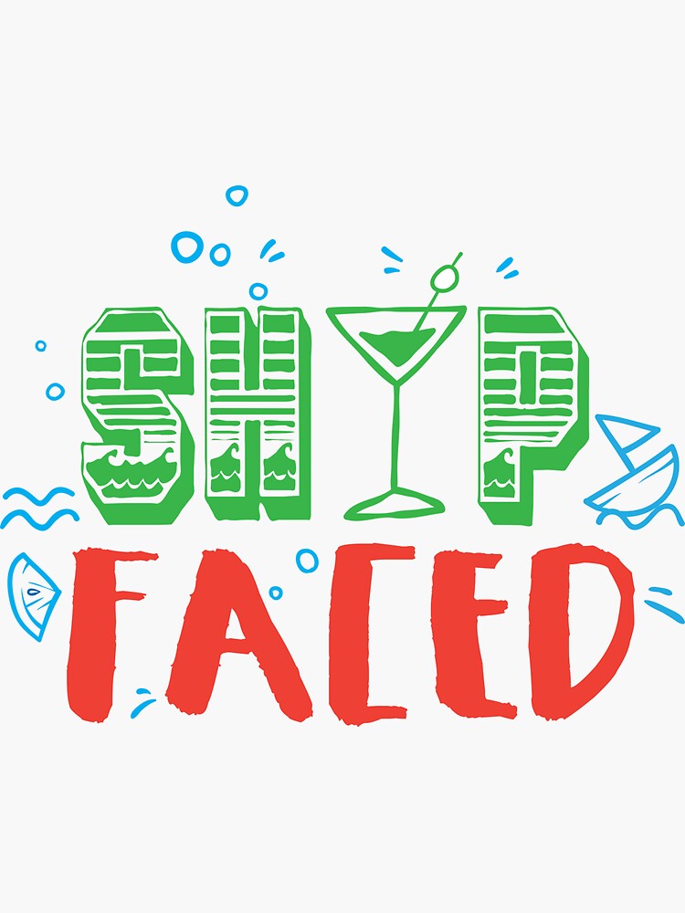 "Ship Faced" Sticker for Sale by cido39 | Redbubble