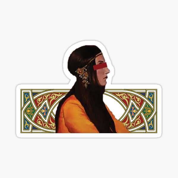 "East To West" Sticker by HeyManArt | Redbubble