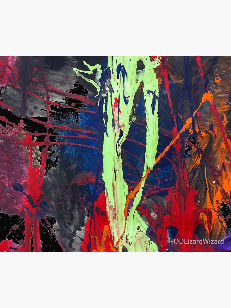 "Abstract Paint Splatter Masterpiece " Poster by PODLizardWizard ...