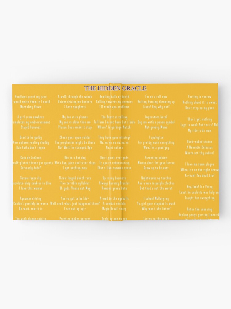 "Alle Apollo Haikus, Das verborgene Orakel" Notizbuch von dutchchu ...