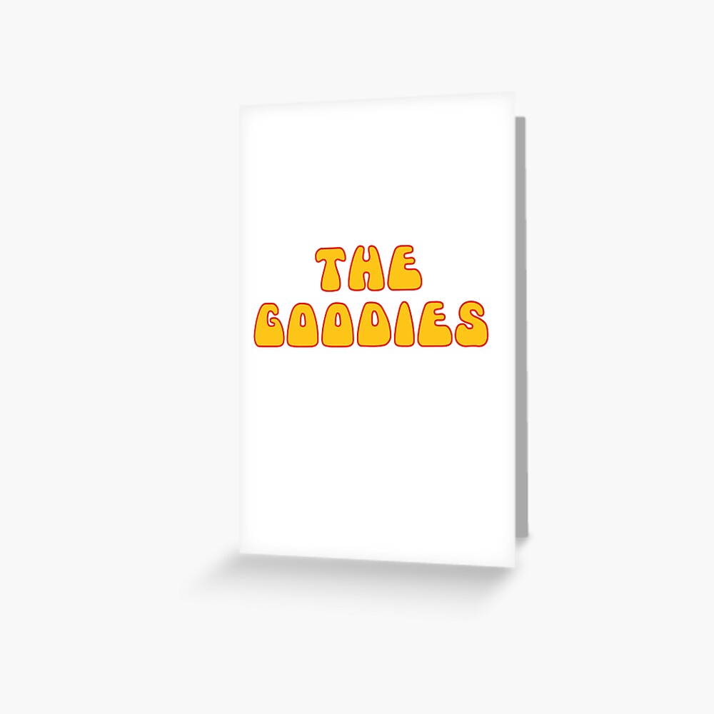 "The Goodies Logo inverted (Modern)" Greeting Card for Sale by ...