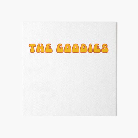 Lámina rígida «The Goodies Logo Lineal Inverted (Moderno)» de ...