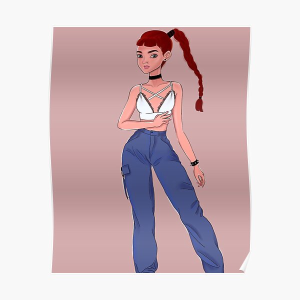 "Chloe Oc" Poster by veronicarz | Redbubble