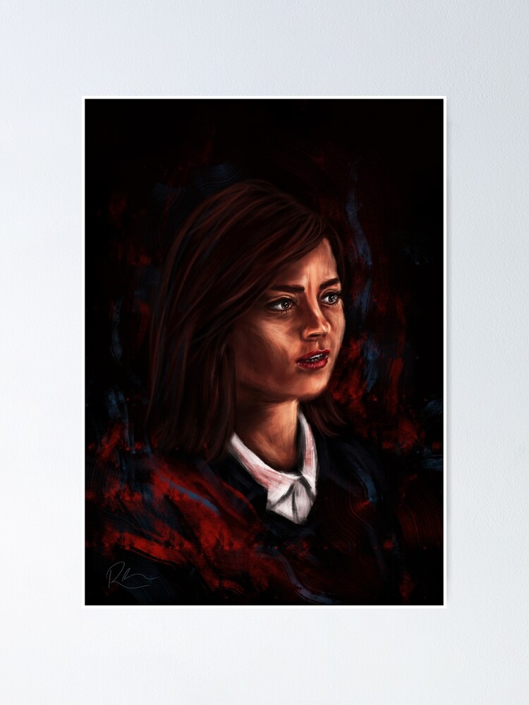 "Clara Oswald" Poster by ryan-rigby | Redbubble
