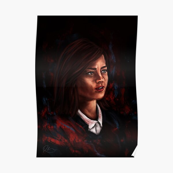 "Clara Oswald" Poster by ryan-rigby | Redbubble