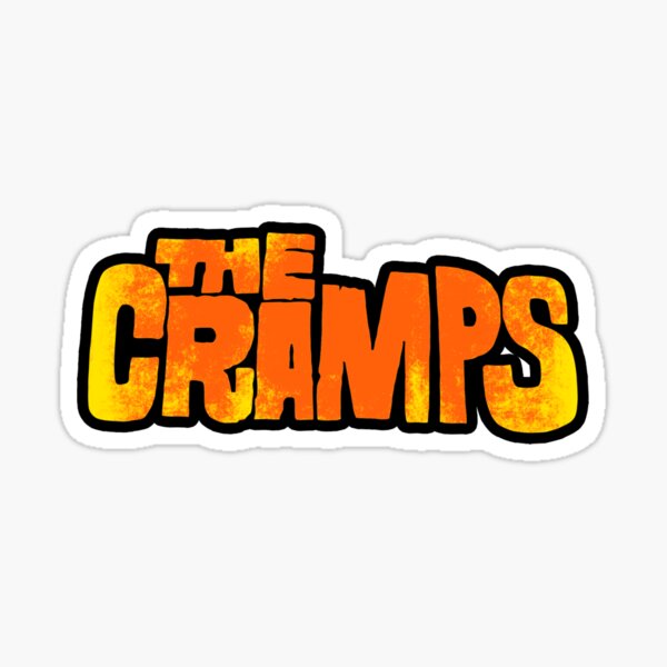 The Cramps Logo Stickers | Redbubble