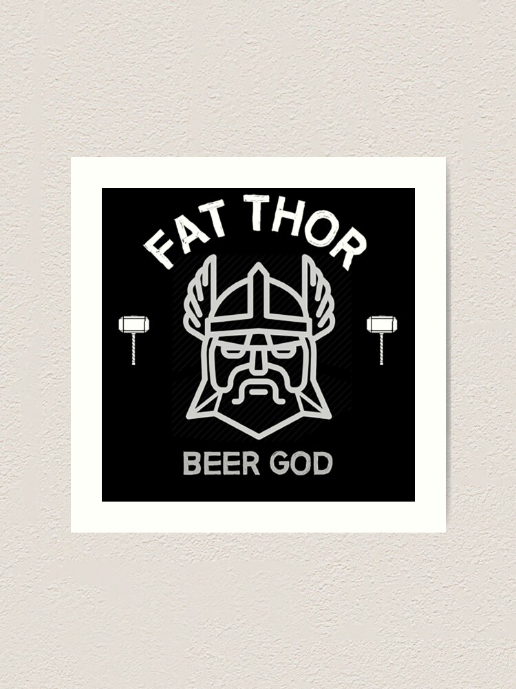 " Fat Thor Beer shirt - Fathor shirt - Fat Size Gifts - Fat Tuck Driver ...