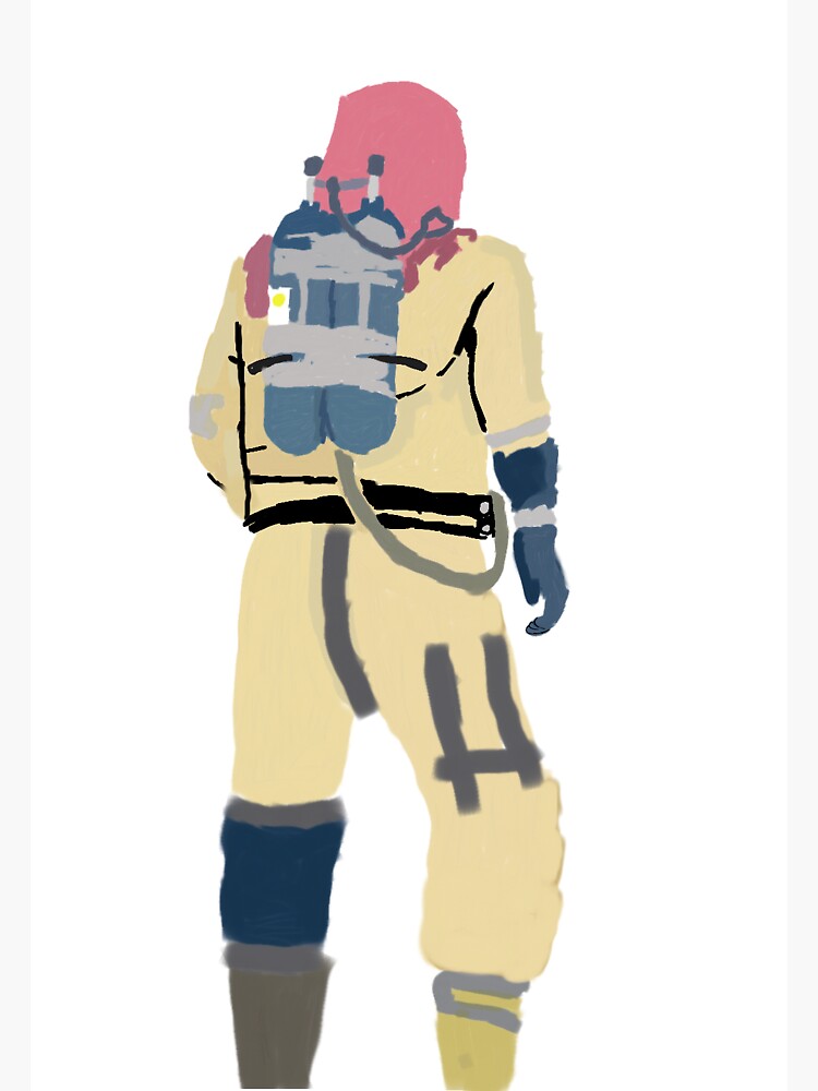 "Rust hazmat suit" Sticker for Sale by DarkoA | Redbubble