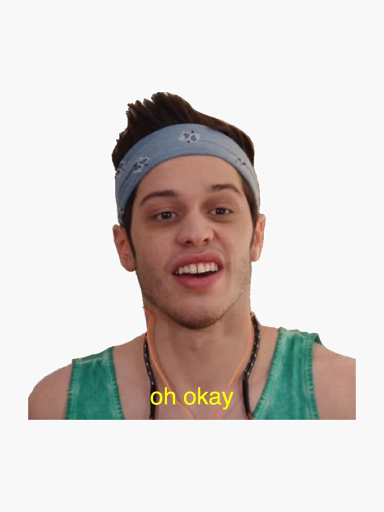 ""oh okay" - Chad" Sticker for Sale by lauraad3 | Redbubble