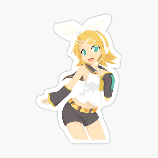 Rin Kagamine Stickers | Redbubble