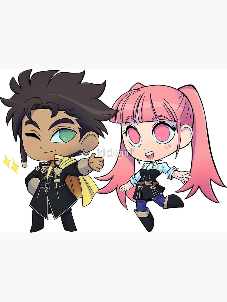 "Claude and Hilda - Fire Emblem Three Houses - Chibi Cuties ...