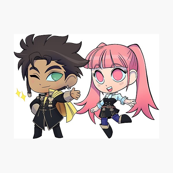 "Claude and Hilda - Fire Emblem Three Houses - Chibi Cuties ...