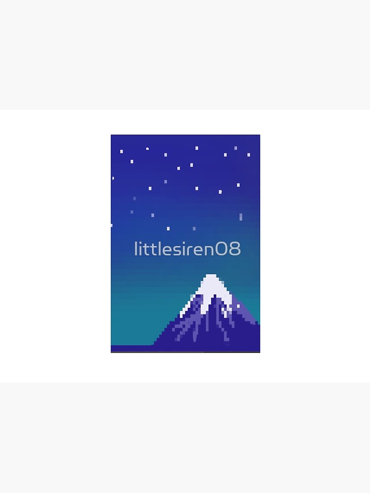 "8-bit Night" Poster for Sale by littlesiren08 | Redbubble