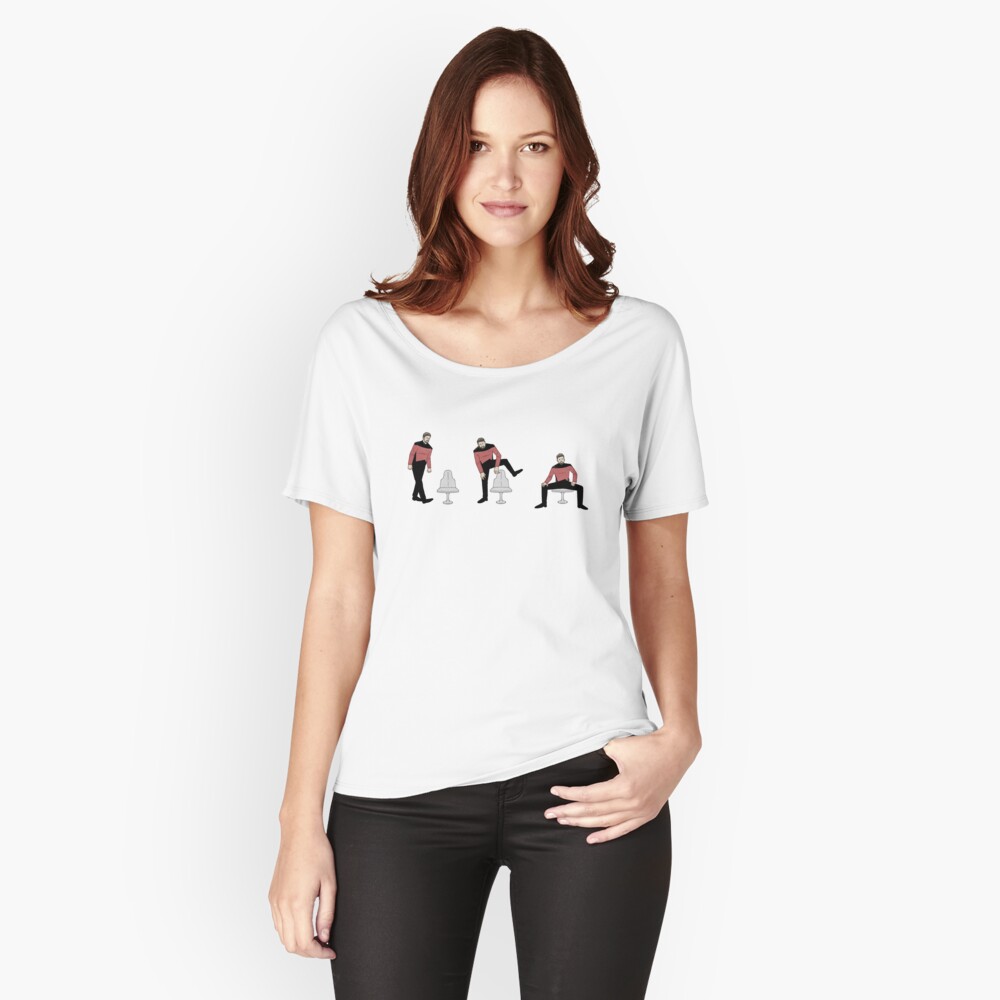"Riker Sitting" Sticker for Sale by citycyclops | Redbubble