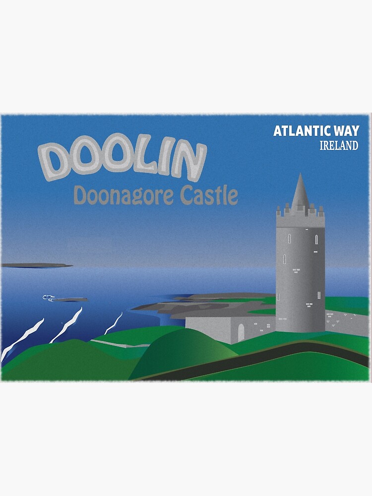 "Wild Atlantic Way Doolin,Co.Clare Ireland Design" Art Print by ...