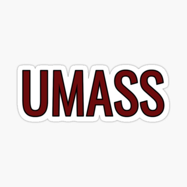 "umass amherst sticker" Sticker for Sale by caitlynwalsh | Redbubble