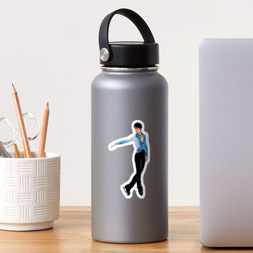 "Yuzuru Hanyu" Sticker for Sale by Brooksie-skates | Redbubble