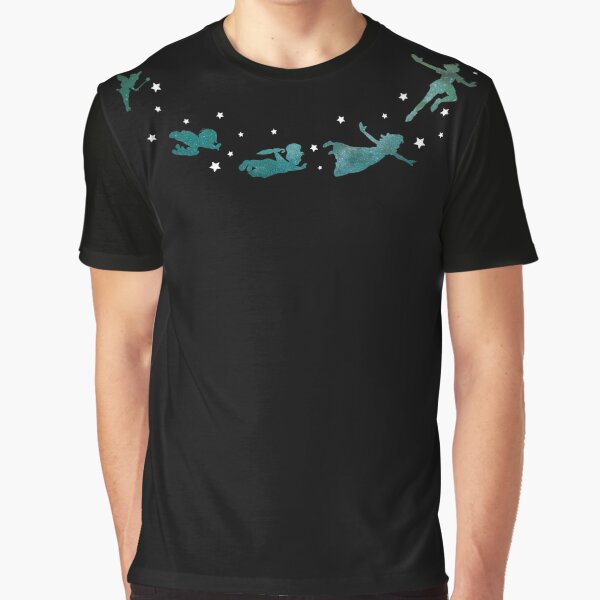 "Peter Pan's Flight" T-shirt for Sale by alien4213 | Redbubble | disney ...