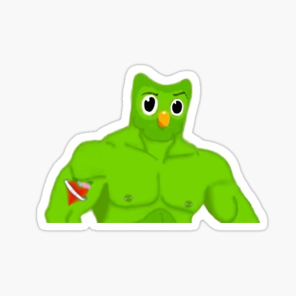 Duolingo Owl Stickers | Redbubble