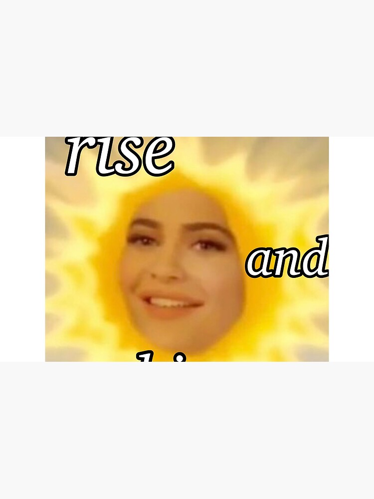 "Rise and Shine Meme Sticker" Coffee Mug for Sale by groovygracie10 ...