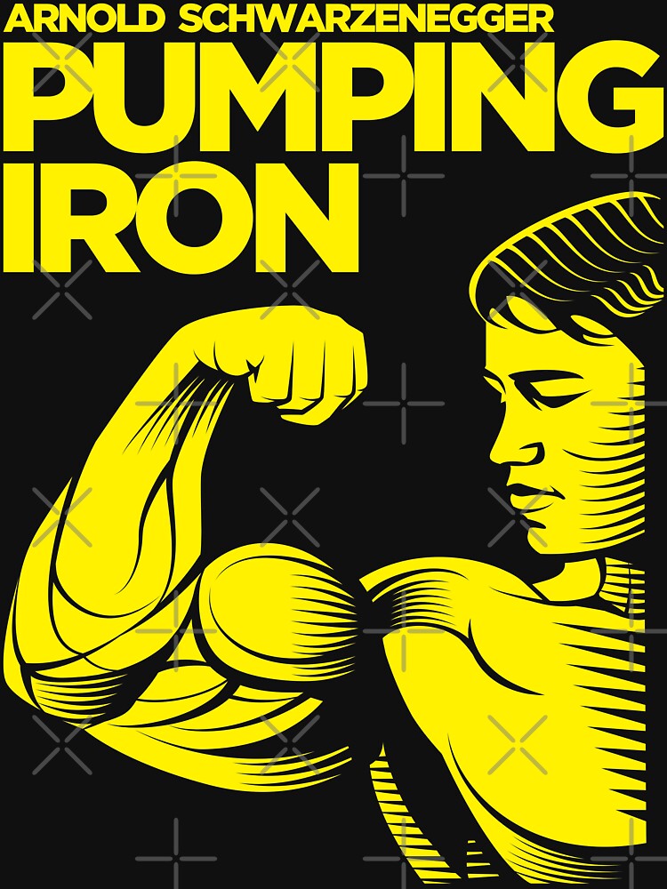 "Arnold Schwarzenegger Pumping Iron lifting" T-shirt for Sale by ...
