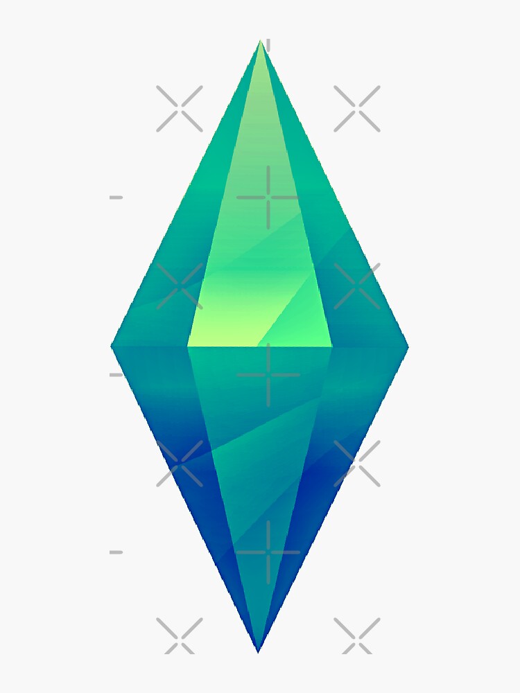 "The Sims Diamond" Sticker by nicolelodeon7 | Redbubble