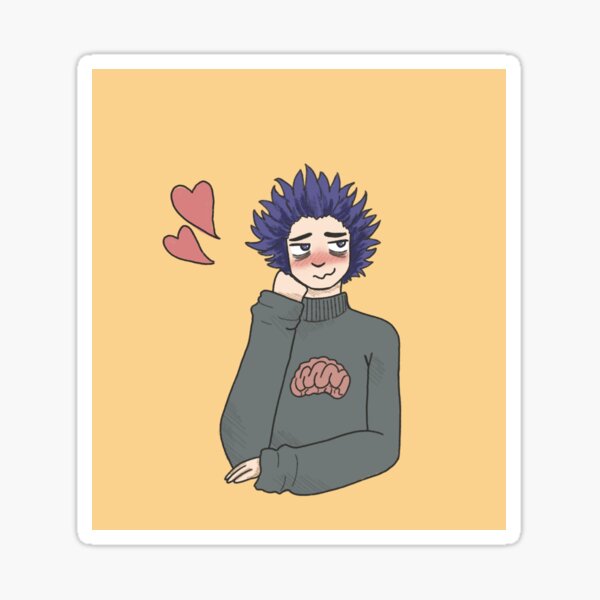 "Soft boy Shinso- My Hero Academia" Sticker by pixelsclouds | Redbubble
