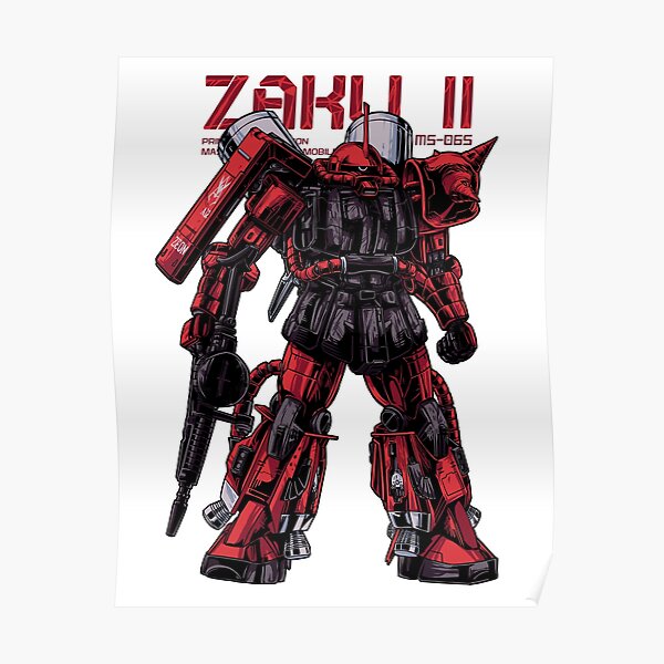 Zaku Posters | Redbubble