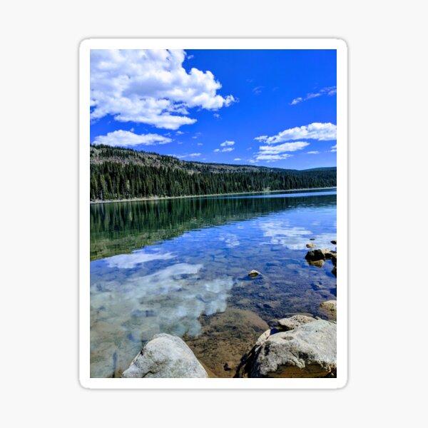 "Grand Mesa Reflections" Sticker for Sale by NejaNyx | Redbubble