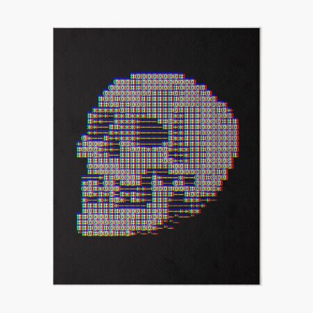 Ascii Skeleton Art Board Prints | Redbubble