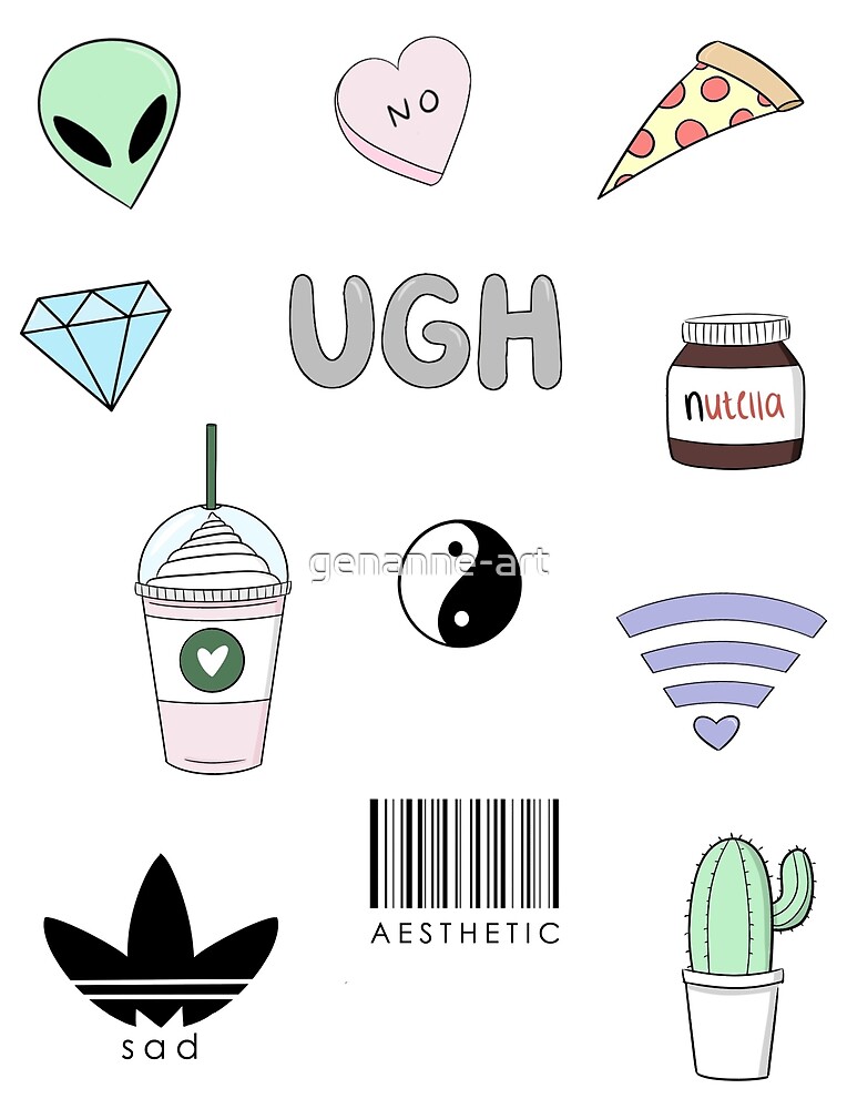 "random aesthetic" by genanne-art | Redbubble