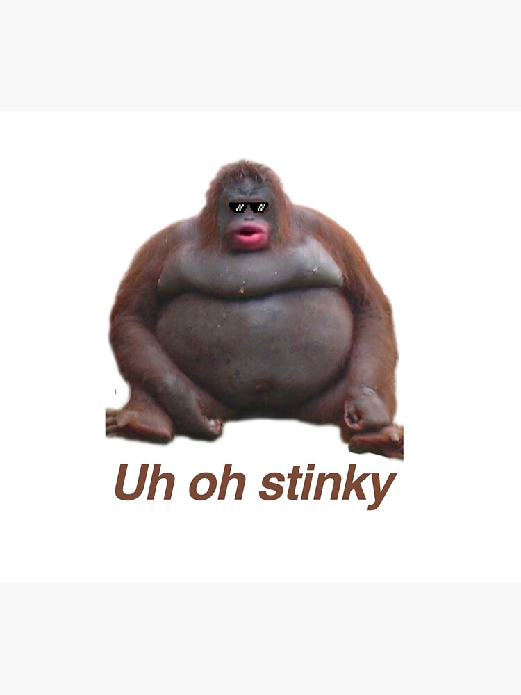 "uh oh stinky" Sticker by Rubyyv | Redbubble