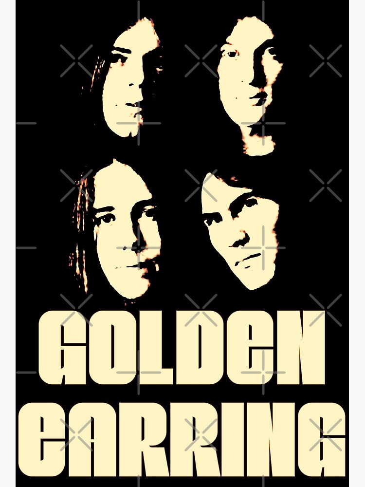 "Golden Earring" Poster for Sale by Salocin | Redbubble