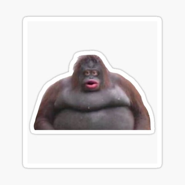 "uh oh stinky monkey" Sticker for Sale by Carmenstickers | Redbubble