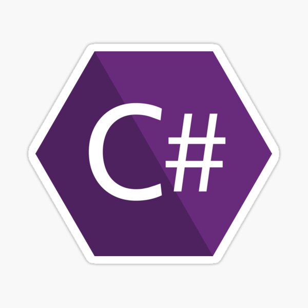 "C# C Sharp Programmer" Sticker for Sale by vladocar | Redbubble