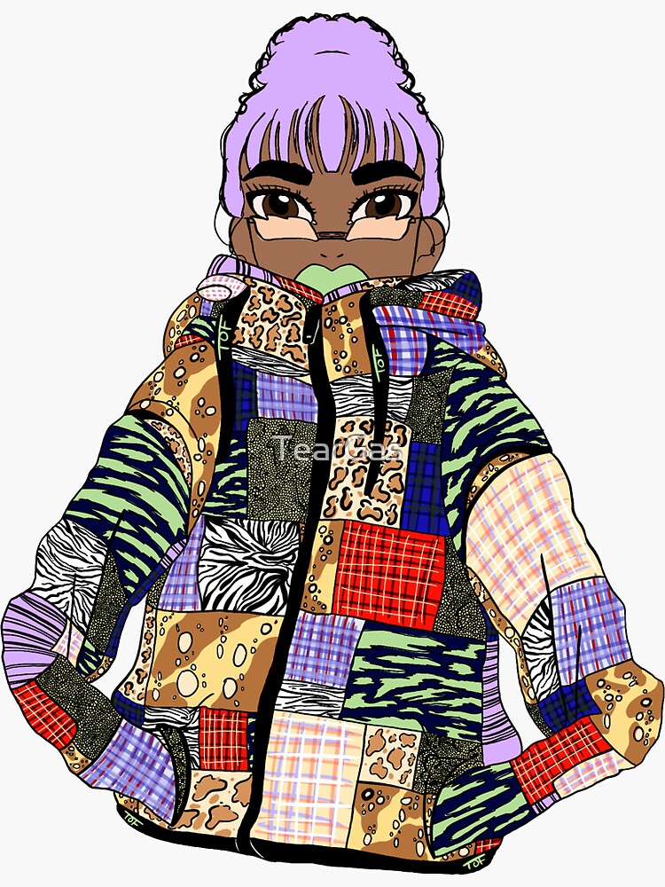 "Coat" Sticker by TearGas | Redbubble