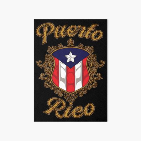 Lámina rígida «Emblema de Puerto Rico - bandera puertorriqueña Boricua ...