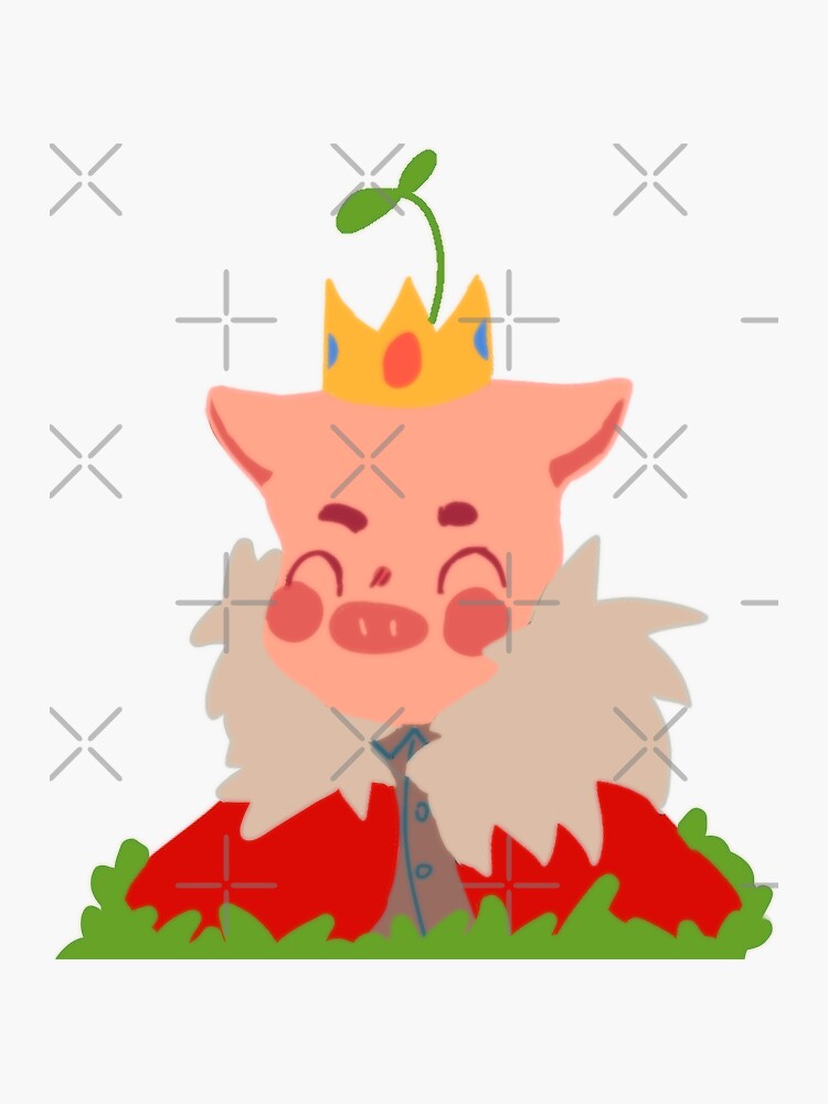 "technoblade " Sticker for Sale by mkraiyux | Redbubble