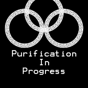 "Purification in Progress" Essential T-Shirt for Sale by BroughtBackCat ...