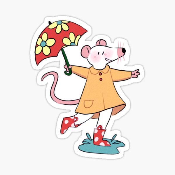 Maisy Mouse Stickers | Redbubble