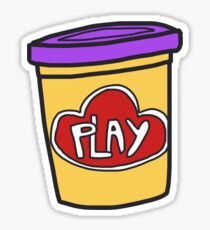 Play Doh Stickers | Redbubble