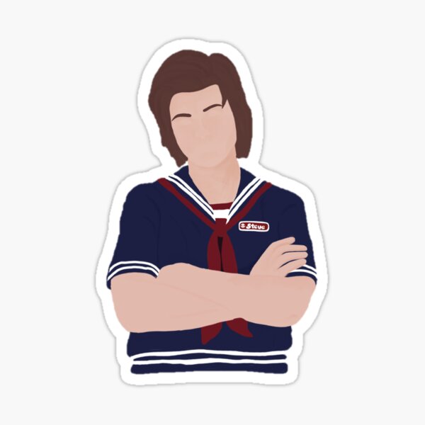 "Steve Harrington Stranger Things" Sticker for Sale by cee-medinaa ...