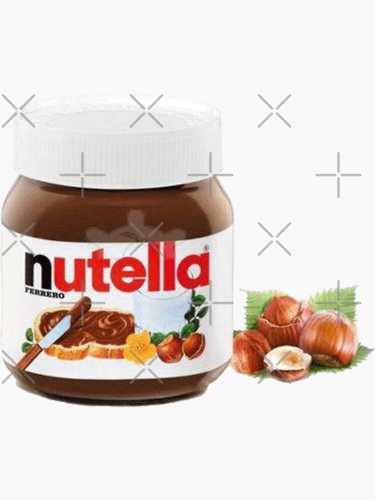 "Nutella" Sticker for Sale by VattensDev | Redbubble