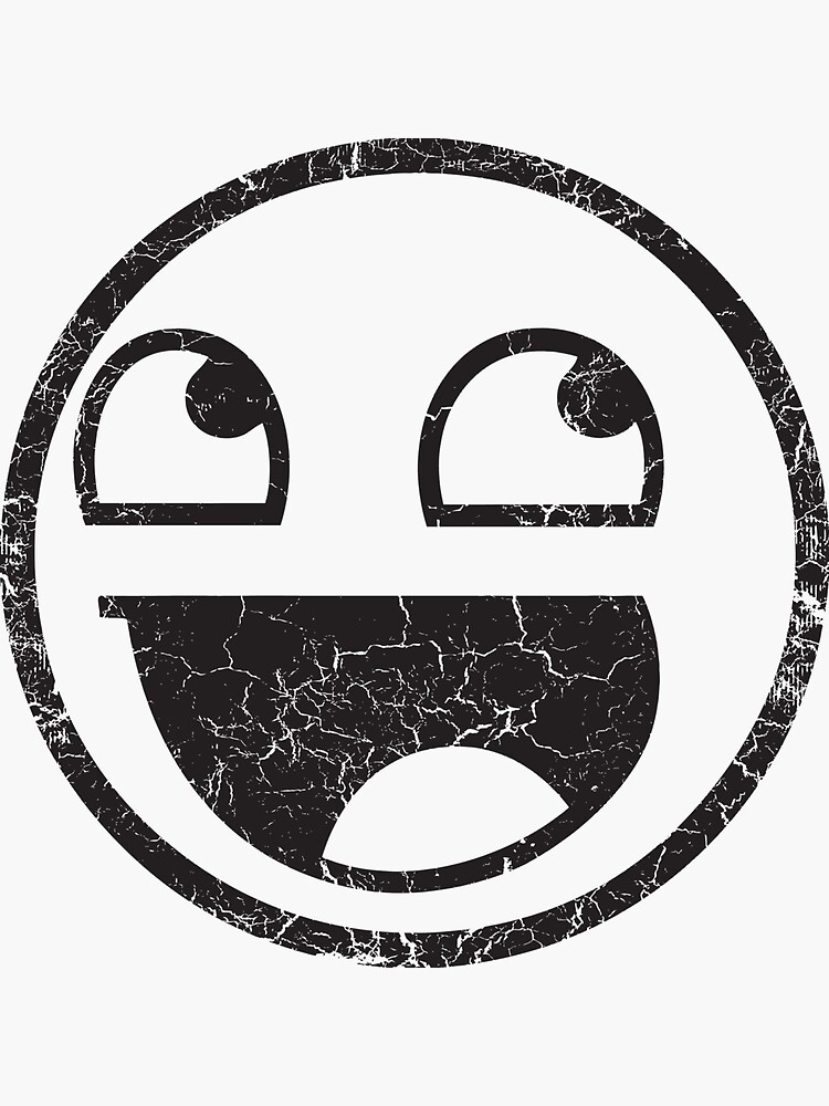 "Epic Face" Sticker by Bethany-Bailey | Redbubble