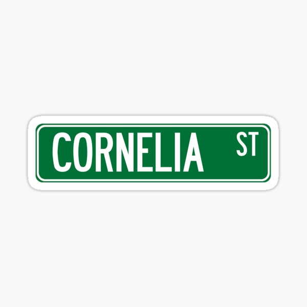 "Cornelia Street- Taylor Swift" Sticker for Sale by emilyhamer | Redbubble
