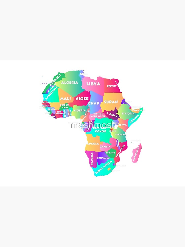Mapas De Africa Com Paises