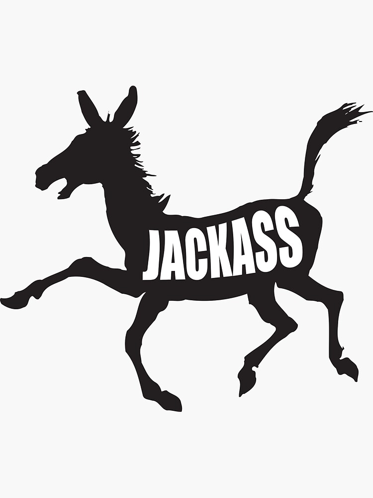 Jackass Logo With Afro