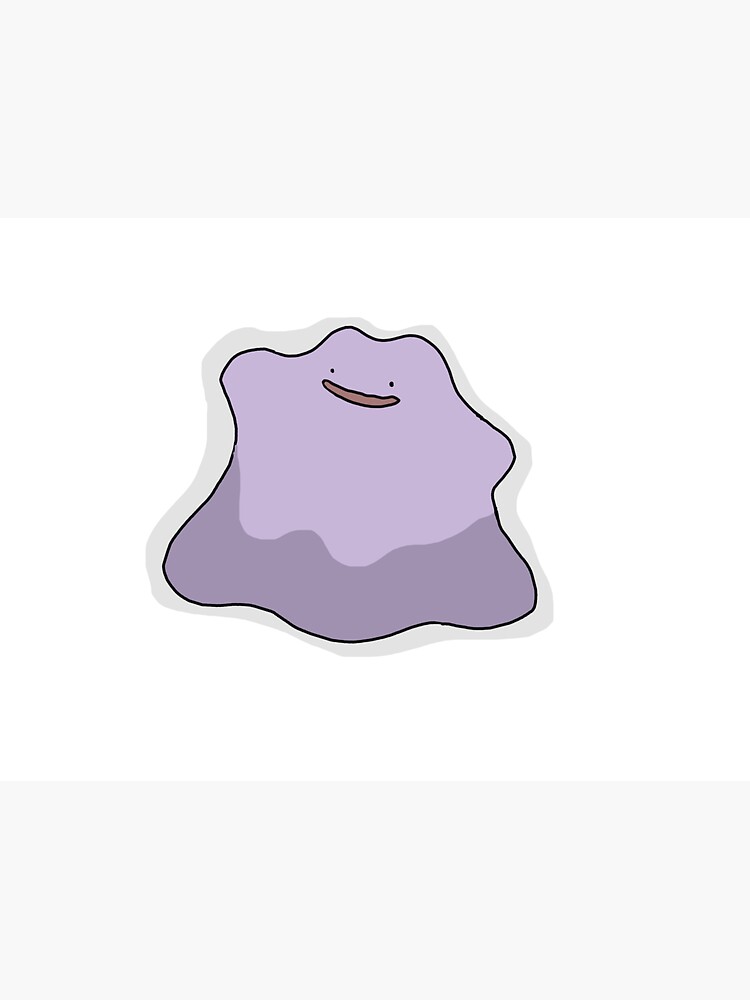 "Ditto" Sticker by vittoria06 | Redbubble