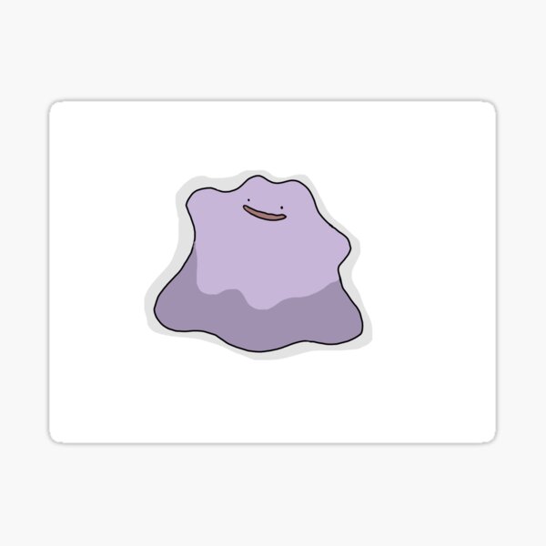 "Ditto" Sticker by vittoria06 | Redbubble