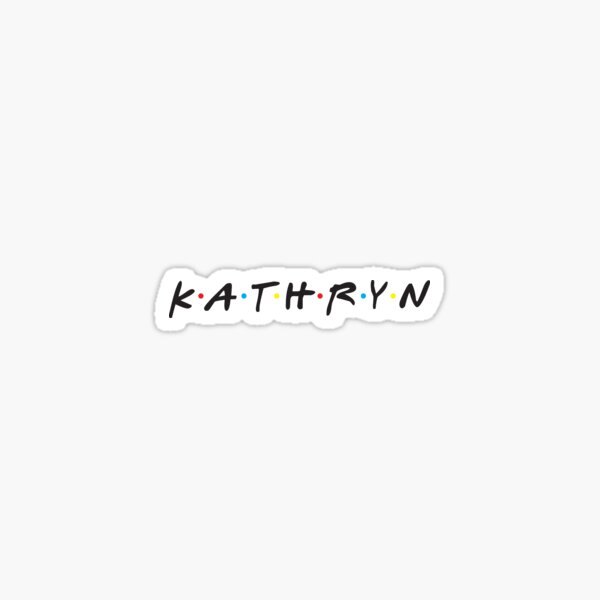 Kathryn Stickers | Redbubble